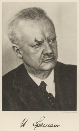 Hans Spemann German Embryologist 1869 1941 Editorial Stock Photo ...