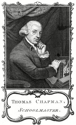 Thomas Chapman Schoolmaster 1760 Editorial Stock Photo - Stock Image ...