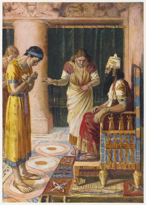 Daniel Captured Judah Along Shadrach Meshach - Foto de stock de ...