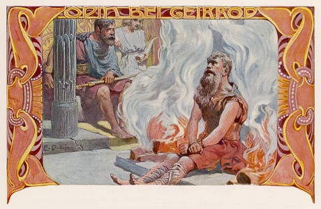 Geirrod Brought By Odin Be Hero Editorial Stock Photo - Stock Image ...