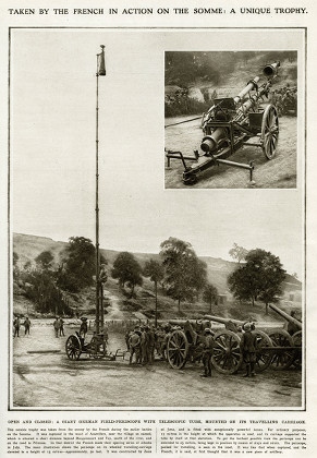 German Army Fieldperiscope Captured By French Editorial Stock Photo ...