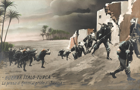 Italo Turkish War Launched By Italy Editorial Stock Photo - Stock Image ...