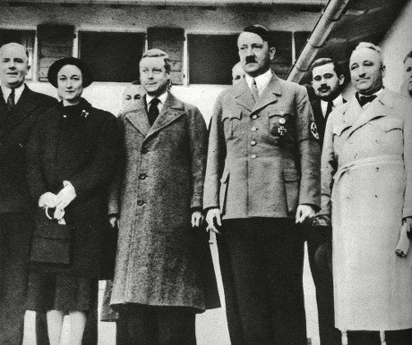 Duke Duchess Windsor Visting Adolf Hitler Editorial Stock Photo - Stock ...