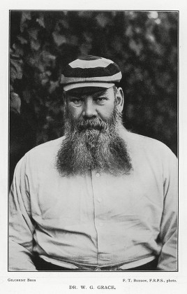 Portrait W G Grace 1848 1915 Editorial Stock Photo - Stock Image ...