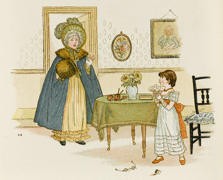 Naughty Victorian Girl Discovered By Her Editorial Stock Photo - Stock ...
