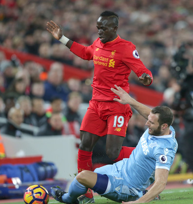Stokes Erik Pieters Liverpools Sadio Mane Editorial Stock Photo - Stock ...