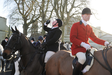 Members Meath Hunt On Horseback During Editorial Stock Photo - Stock ...