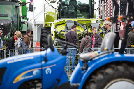 Agricultural Machinery On Display Libramont Agriculture Editorial Stock ...