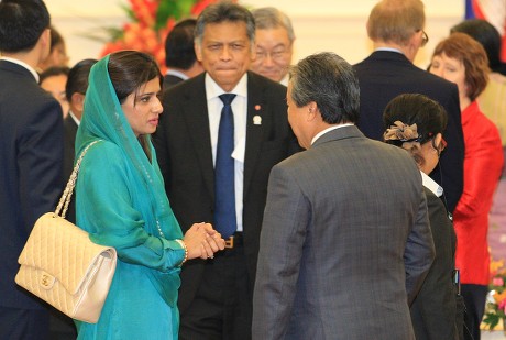 Pakistans Foreign Minister Hina Rabbani Khar Editorial Stock Photo ...
