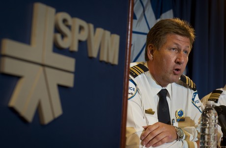 Commander Montreal Police Service Spvm Denis Editorial Stock Photo ...