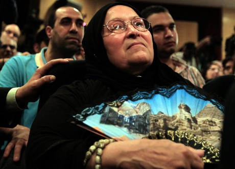 Layla Qasim Front Mother Late Egyptian Editorial Stock Photo - Stock ...
