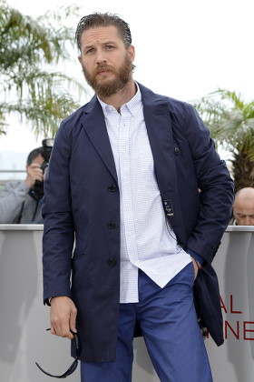 British Actor Tom Hardy Poses During Editorial Stock Photo - Stock ...