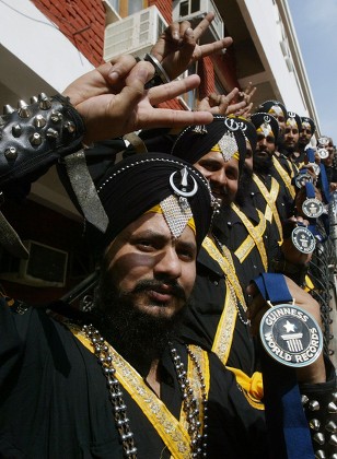 Members Bir Khalsa Dal Group Pose Editorial Stock Photo - Stock Image ...