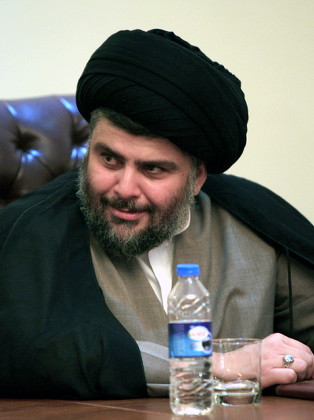 Moqtada Alsadr Leader Iraqs Sadrist Movement Editorial Stock Photo ...