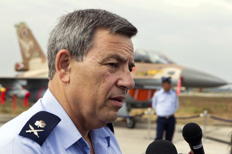 Outgoing Israeli Air Force Commander Major Editorial Stock Photo ...