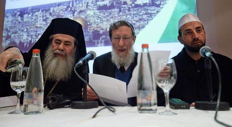 Lr Theophilos Iii Greek Orthodox Patriarch Editorial Stock Photo ...