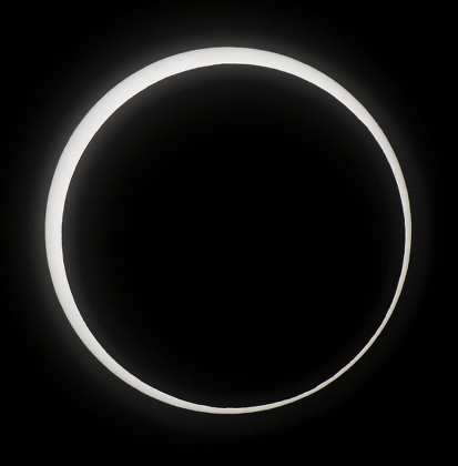 Japanese Men Look Annular Solar Eclipse Editorial Stock Photo - Stock ...
