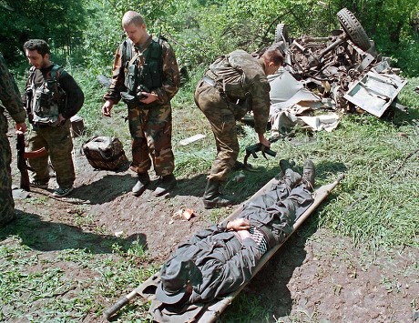 Chechnya Russian Federation Russian Soldiers Collect Editorial Stock ...