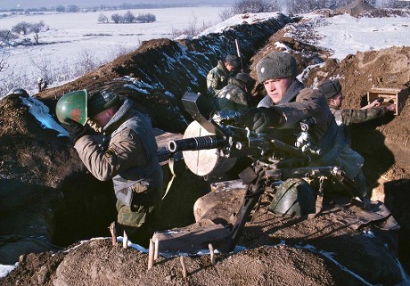 Chechnya Russian Federation Russian Soldier Loads Editorial Stock Photo ...