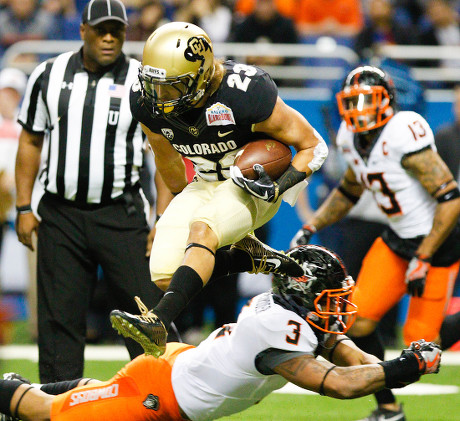 Colorado Buffaloes Running Back Phillip Lindsay Editorial Stock Photo ...