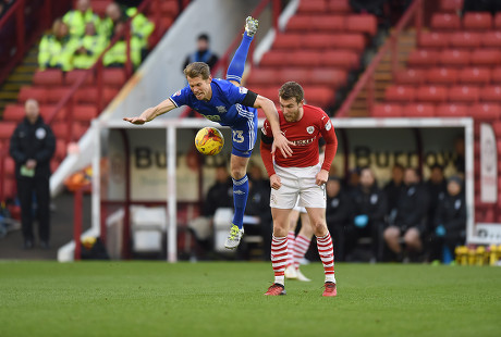 Birminghams Jonathan Spector Takes Dive Over Editorial Stock Photo ...