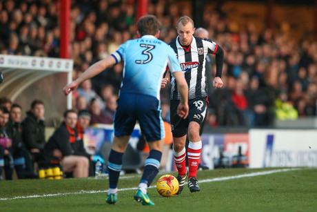 Grimsby Town Midfielder Luke Summerfield 19 Editorial Stock Photo ...