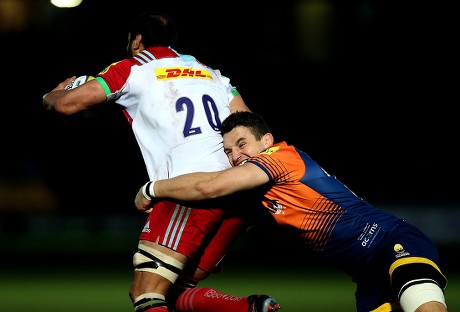 Phil Dowson Worcester Warriors Tackles George Editorial Stock Photo ...