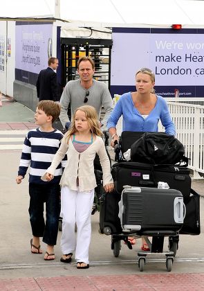 Jason Donovan Angela Malloch Their Children Editorial Stock Photo ...