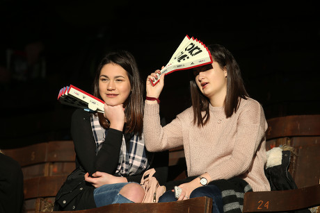 Fulham Fans Holding Clappers Shield Their Editorial Stock Photo - Stock ...