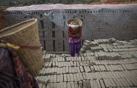 Nepalese Migrant Worker Western Nepal Works Editorial Stock Photo ...