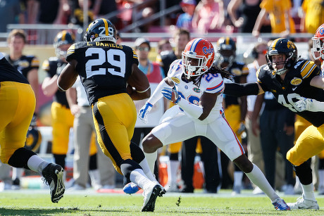 Florida Gators Defensive Back Marcell Harris Editorial Stock Photo ...