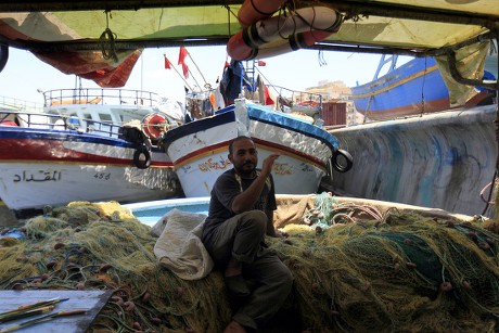 Egyptian Migrant Worker Who Fisherman Explains Editorial Stock Photo ...