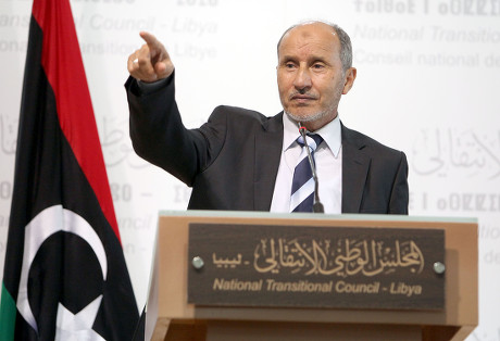 Chairman Libyas National Transitional Council Tnc Editorial Stock Photo ...