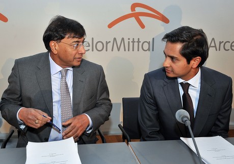 Lakshmi Mittal L Ceo Arcelormittal Aditya Editorial Stock Photo - Stock ...