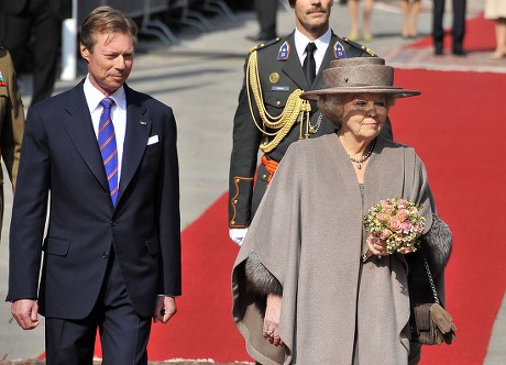 Dutch Queen Beatrix R Luxembourg Grand Editorial Stock Photo - Stock ...