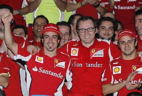 Formula One Scuderia Ferrari Team Drivers Editorial Stock Photo - Stock ...