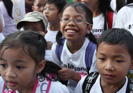 Filipino Youth Gather Ceremonies Mark World Editorial Stock Photo ...