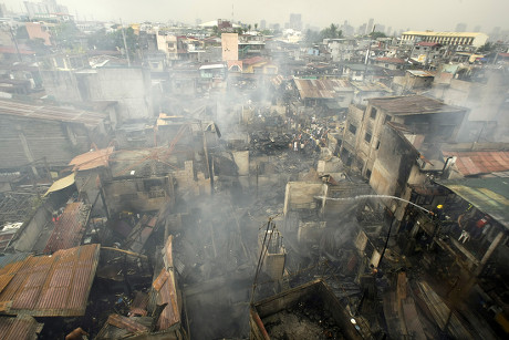 Filipino Residents Collect Burned Items What Editorial Stock Photo ...
