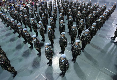 Filipino Soldiers Part United Nations Un Editorial Stock Photo - Stock ...