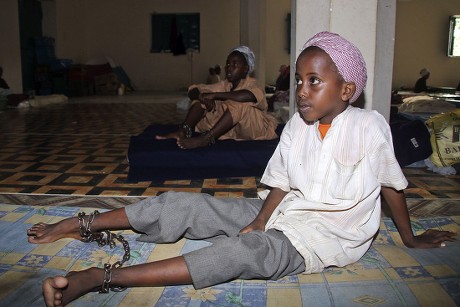 Young Somali Boys Seen Chained They Editorial Stock Photo - Stock Image ...