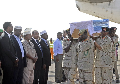 Coffin Former Somali President Colonel Abdulahi Editorial Stock Photo ...