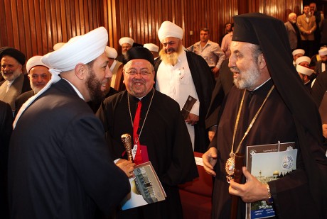 Syrias Grand Mufti Ahmed Hassoun L Editorial Stock Photo - Stock Image ...