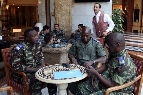 Un Observers Damarose Hotel Damascus Syria Editorial Stock Photo ...