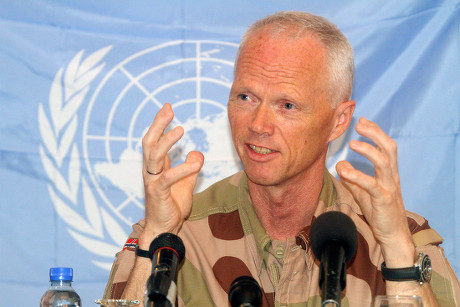 Major General Robert Mood Chief Military Editorial Stock Photo - Stock ...