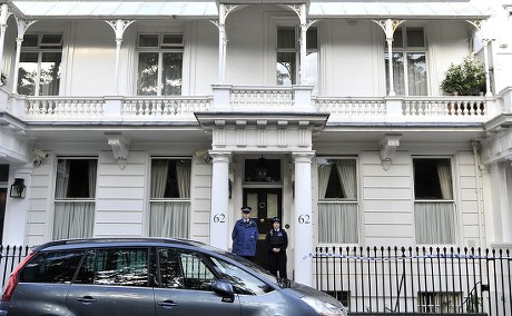 Policemen Stand Guard Outside Home Eva Editorial Stock Photo - Stock ...