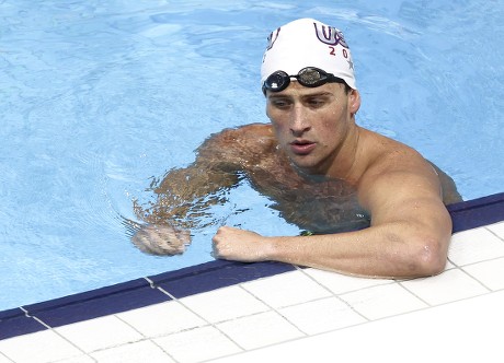 Us Swimmer Ryan Lochte Seen Inside Editorial Stock Photo - Stock Image ...
