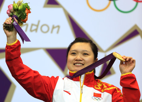 Wenjun Guo China Celebrates Winning Gold Editorial Stock Photo - Stock ...