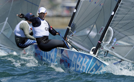 British Finn Sailor Ben Ainslie Action Editorial Stock Photo - Stock ...