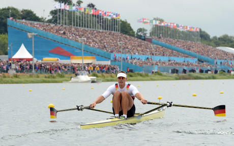 Mens Single Sculls Quarterfinal Germans Marcel Editorial Stock Photo ...