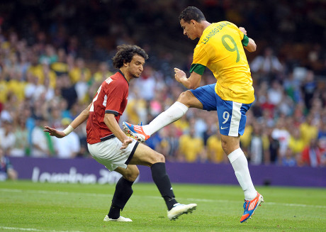 Brazils Damio Leandro R Scores Second Editorial Stock Photo - Stock ...